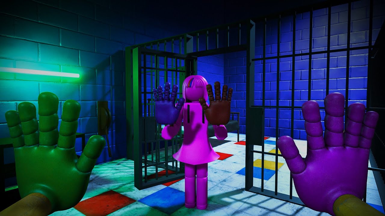 I Saved Player's Girlfriend From Cage! Project Playtime Multiplayer ...