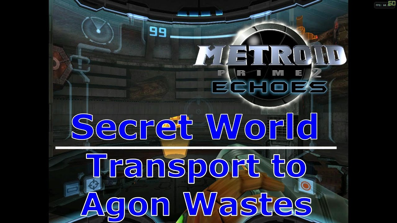 Metroid Prime 2 Echoes - Secret World - Transport to Agon Wastes (From ...