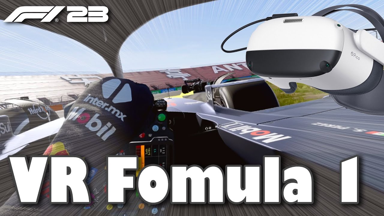 [F1 23] VR, No Setup, Chinese GP, Day Sunny Dry, Red Bull RB19 / AI 70% ...
