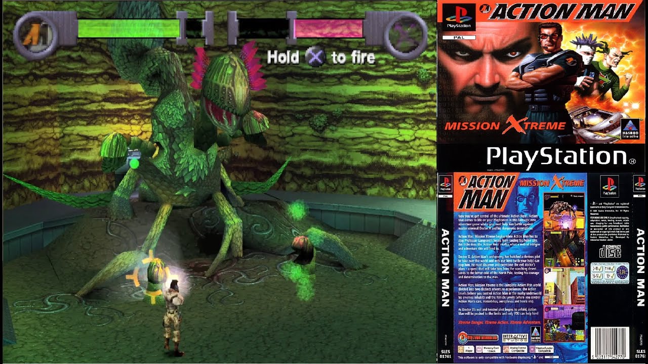 Action Man Operation Extreme PS1 1999-2000 - YouTube