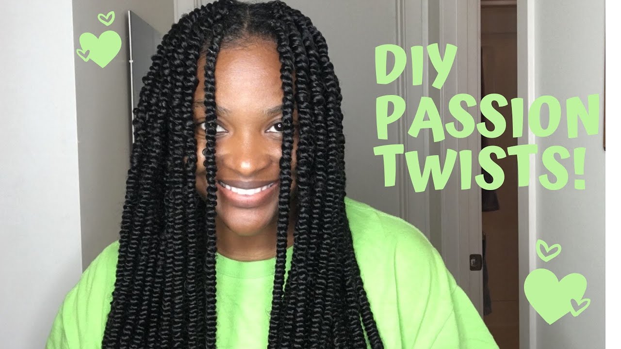 DIY Passion Twists| At Home Spring Twists - YouTube