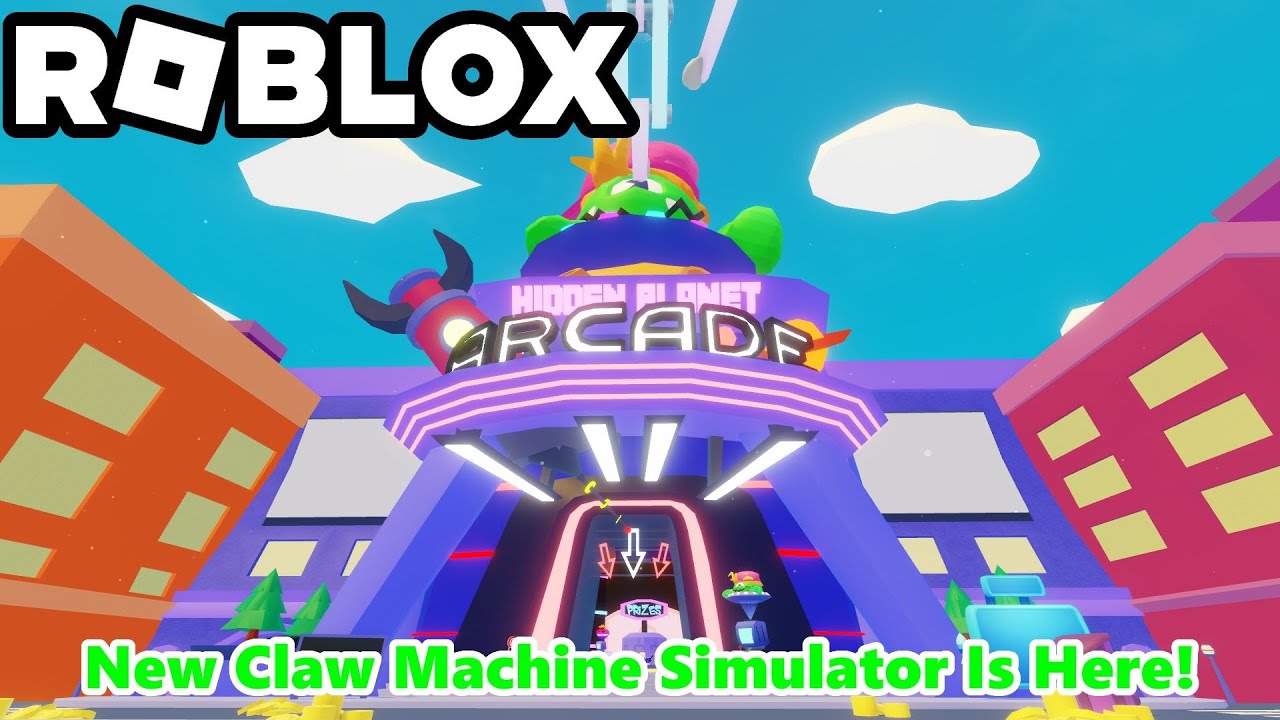 Roblox Is Here Claw Machine Simulator And Claw Plush Collect! 🕹️ - YouTube