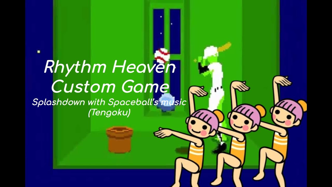 Rhythm Heaven Custom Game - Spacedown - YouTube