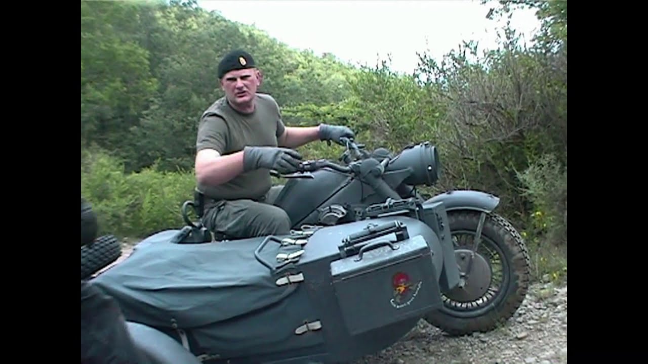 BMW R75 Zundapp KS750 Off-road in The Pyreneess - YouTube