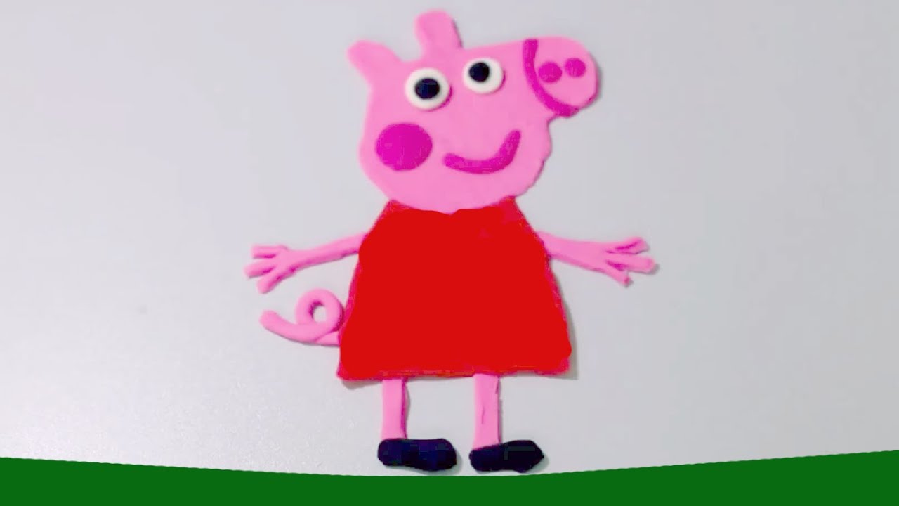 Peppa Pig: How to magically make a Play-Doh Peppa - YouTube