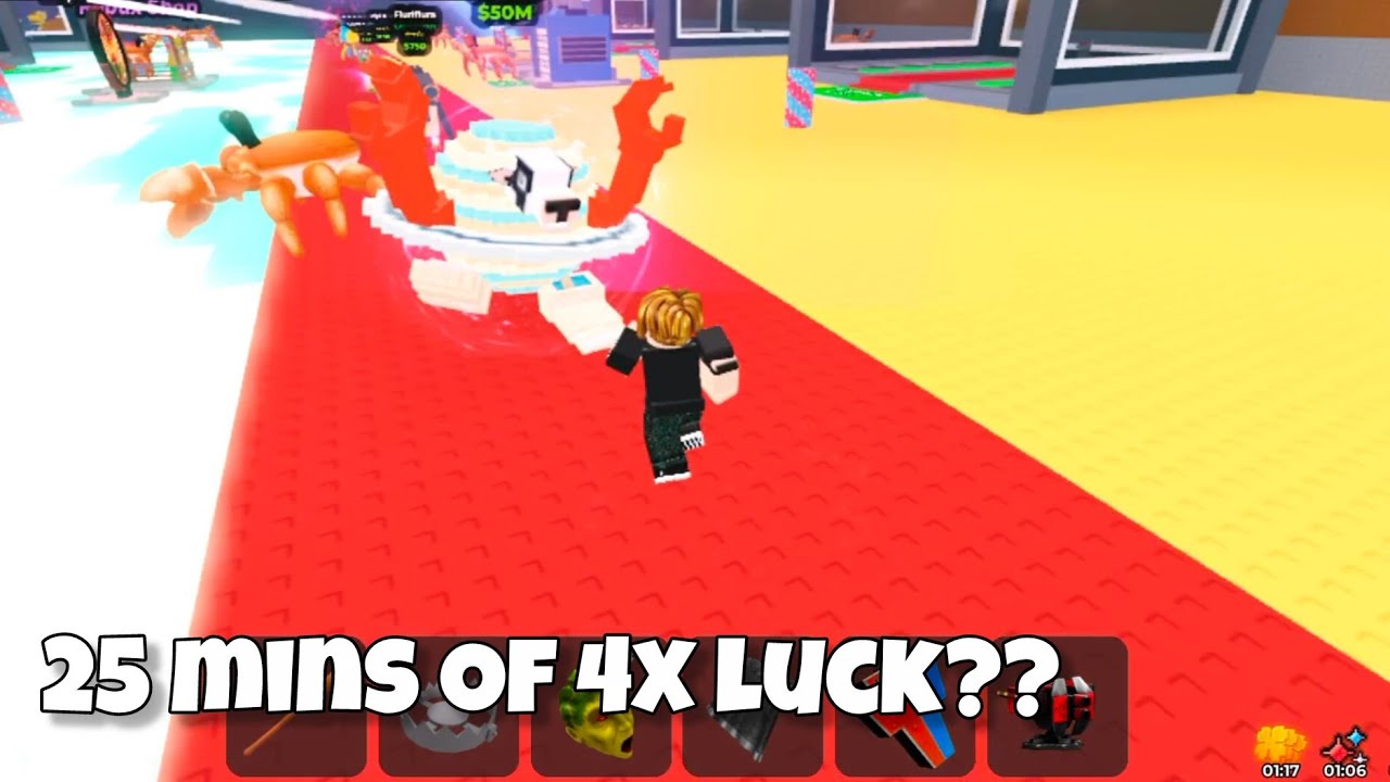 25 Minutes Of 4x Luck In The Steal A Brainrot Shocking Results - YouTube