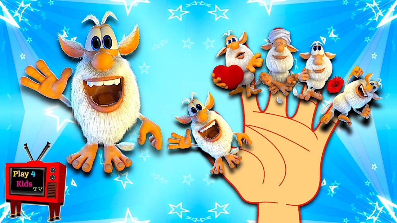 Funny Booba Finger Family|Booba Daddy Finger|Byba Family Finger|Buba ...