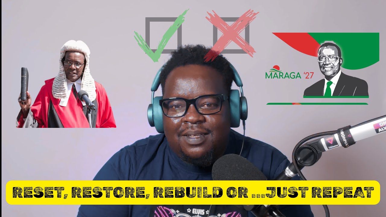 Maraga’s Moral Makeover or Political Make-believe? - YouTube