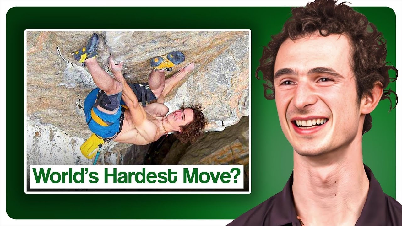Adam Ondra Breaks Down The World's Hardest Climb 'Silence' 9c - YouTube