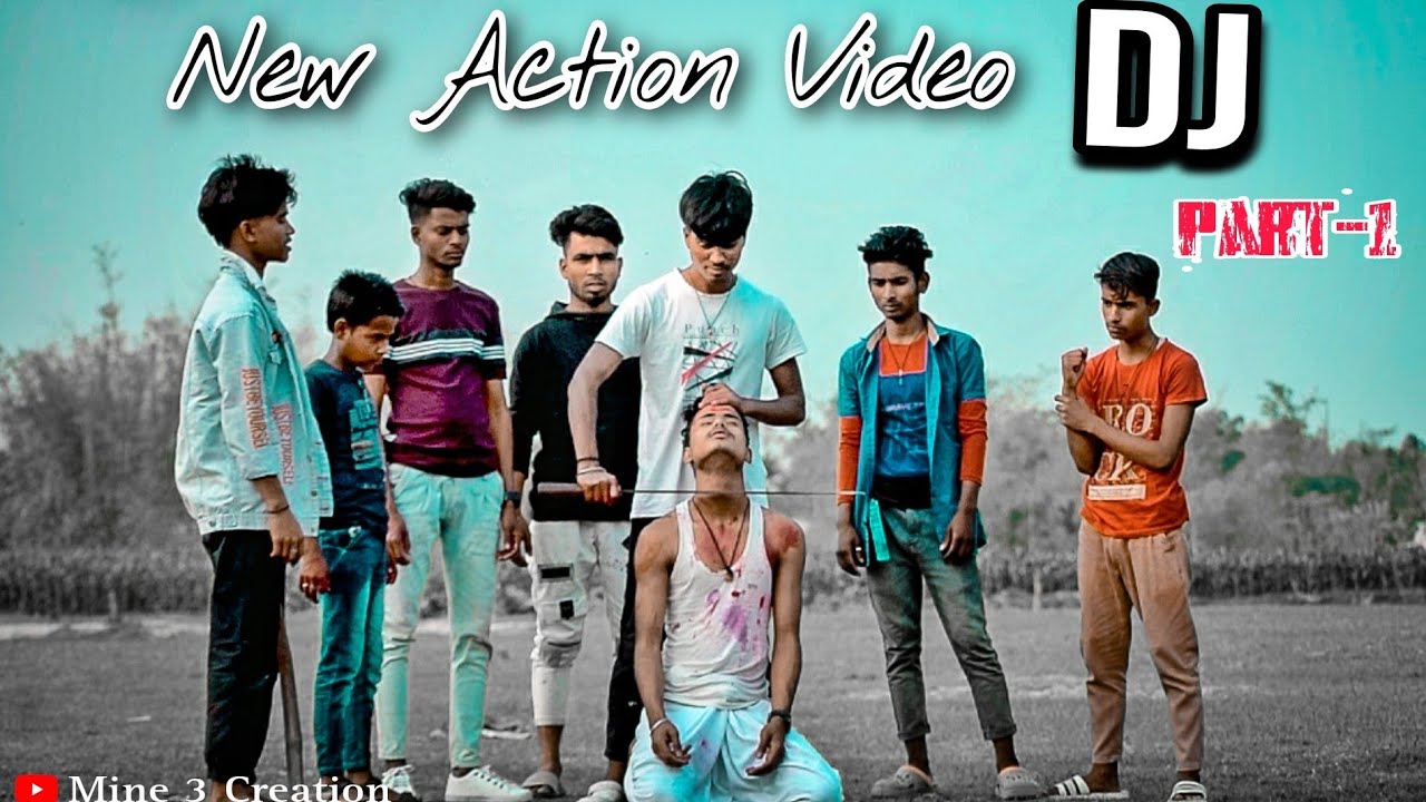 DJ Movie Part-1 best action scene // Ft. Allu Arjun // Mine 3 Creation ️ - YouTube