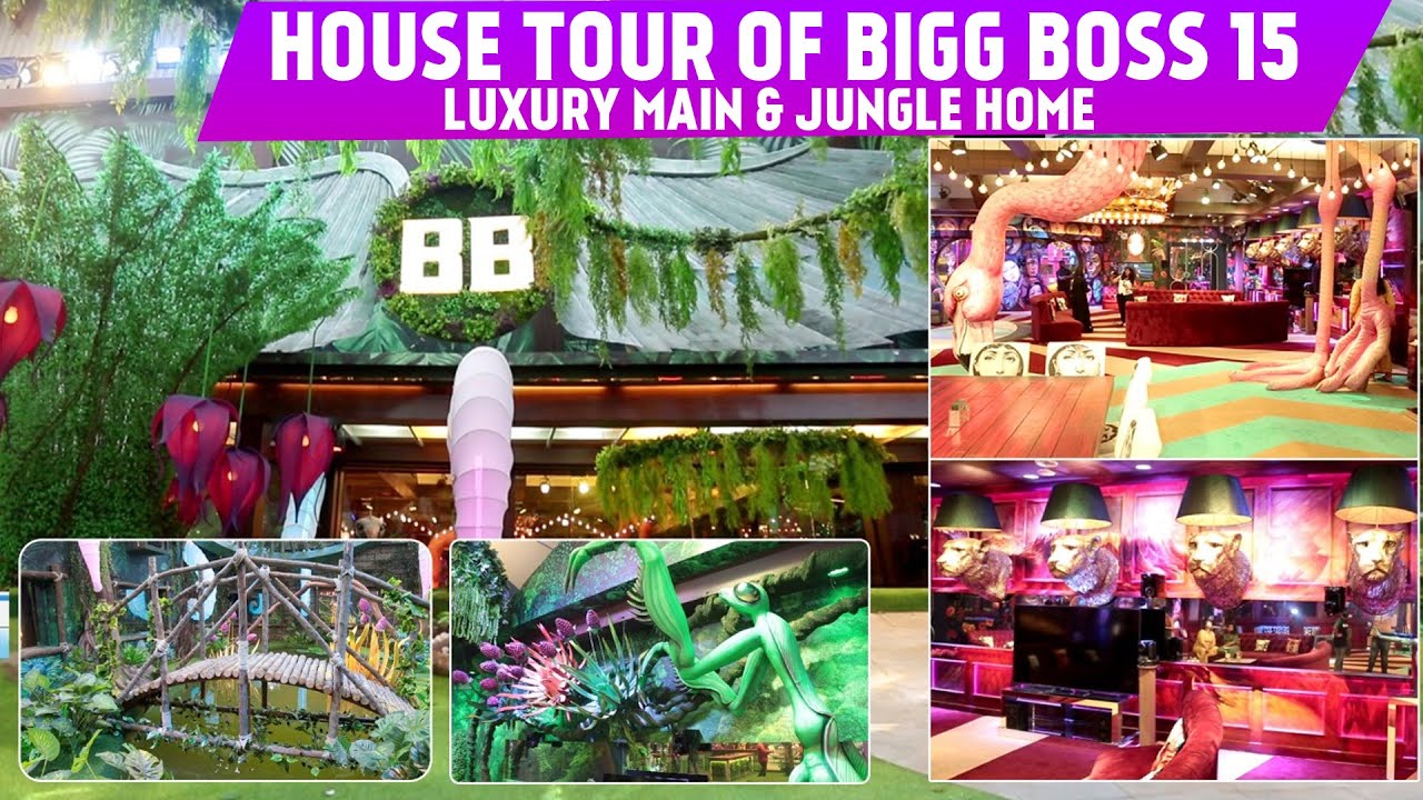 Bigg Boss 15 House Tour of Both Jungle & Main Home - Opulenet ...
