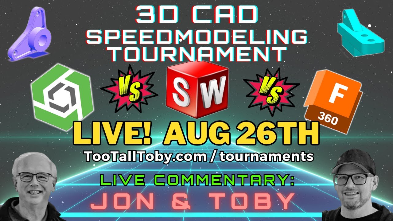 August 26th - WORLD CHAMPIONSHIP of 3D CAD SPEEDMODELING - Onshape ...