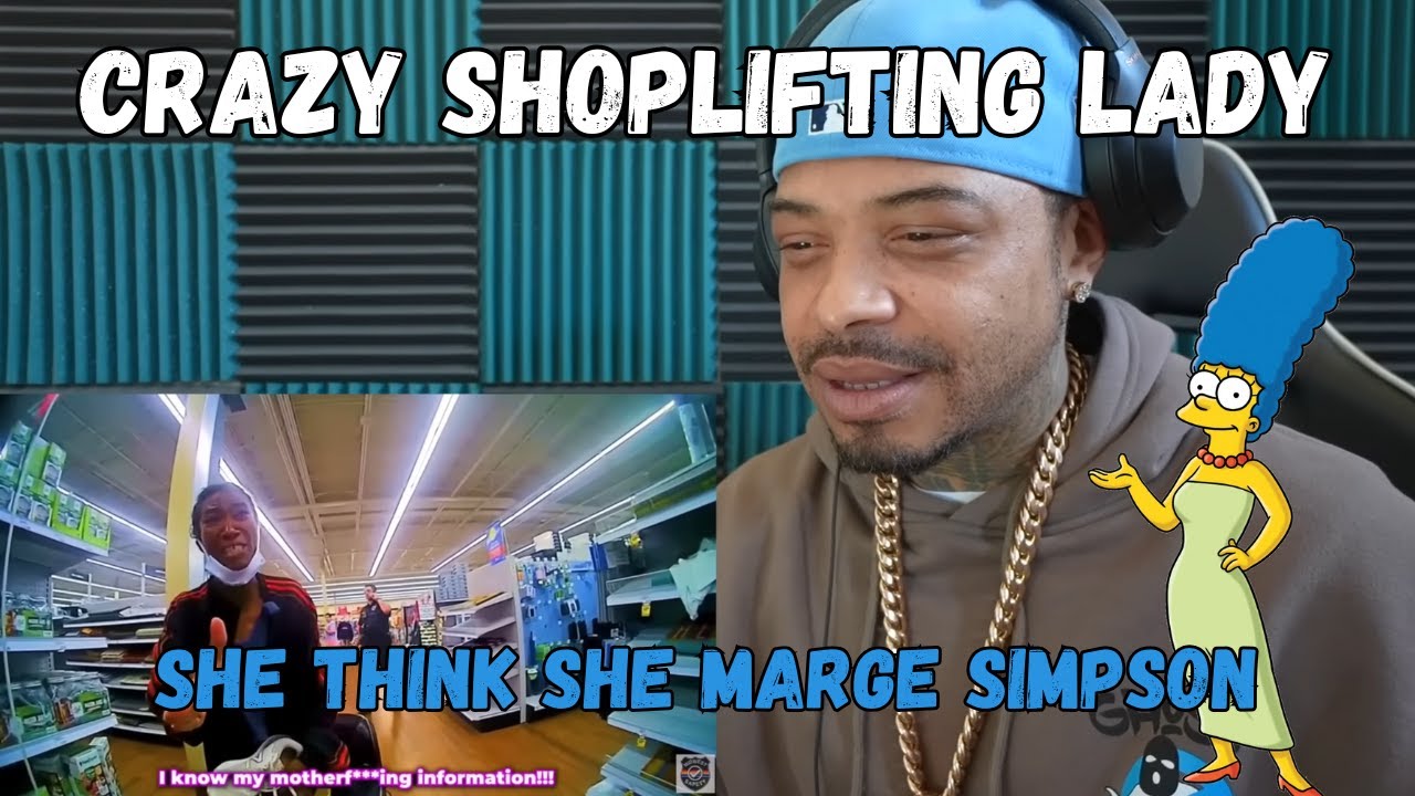 The Simpsons caught shoplifting - DJ Ghost reaction reaction - YouTube