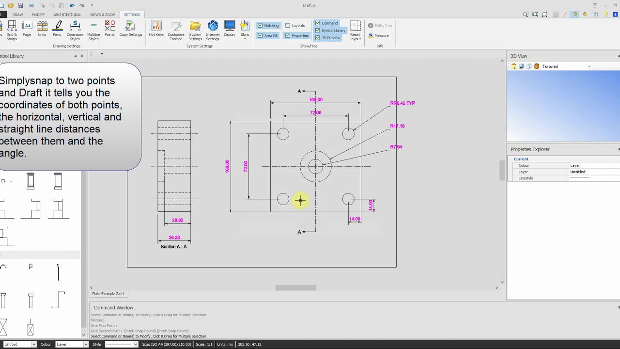 Draft it V5 - Measure - YouTube