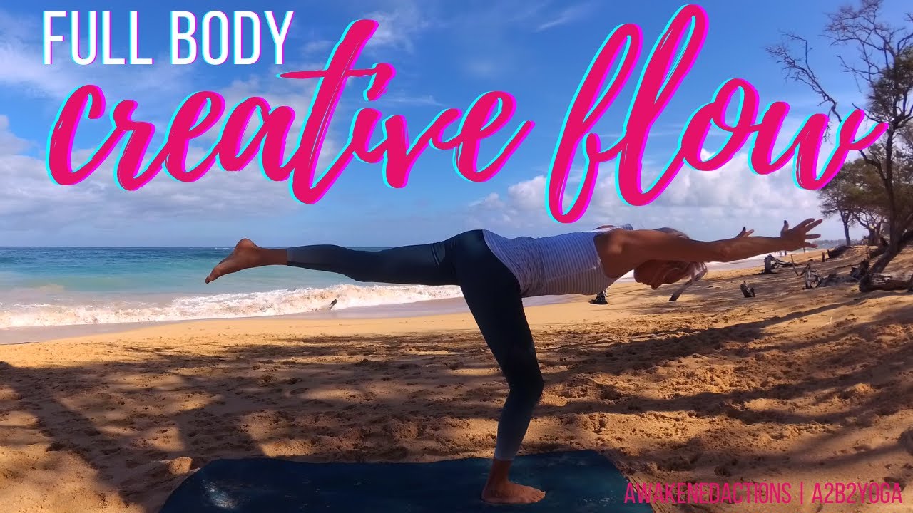 Full Body CREATIVE Flow | 20 Min INTERMEDIATE Full Body Flow | Be BOLD ...