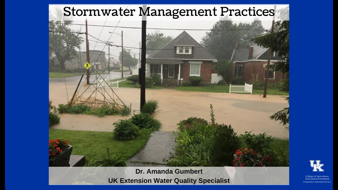 Stormwater Management Practice - YouTube
