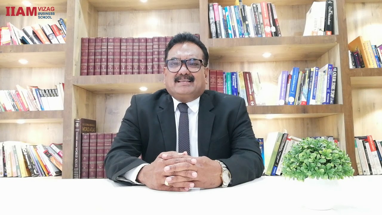 DEAN & SECRETARY'S MESSAGE || IIAM VIZAG - YouTube