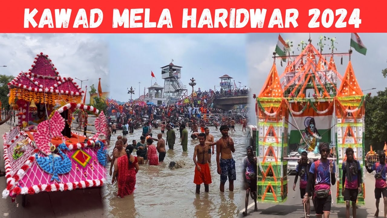 Kawad Yatra Haridwar 2024 | Kawad Mela Haridwar 2024 | Kawad Mela ...