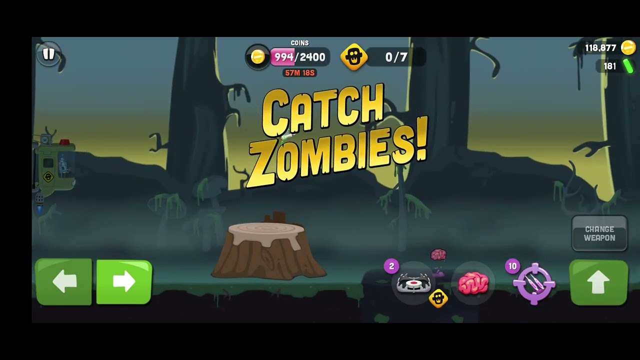 A SUPER FUN ZOMBIE CATCHERS GAME - YouTube