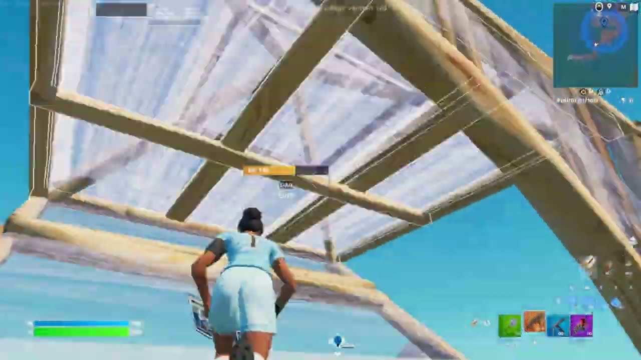 copying falcon tayson's freebuild in fortnite on 60hz 60ping - YouTube