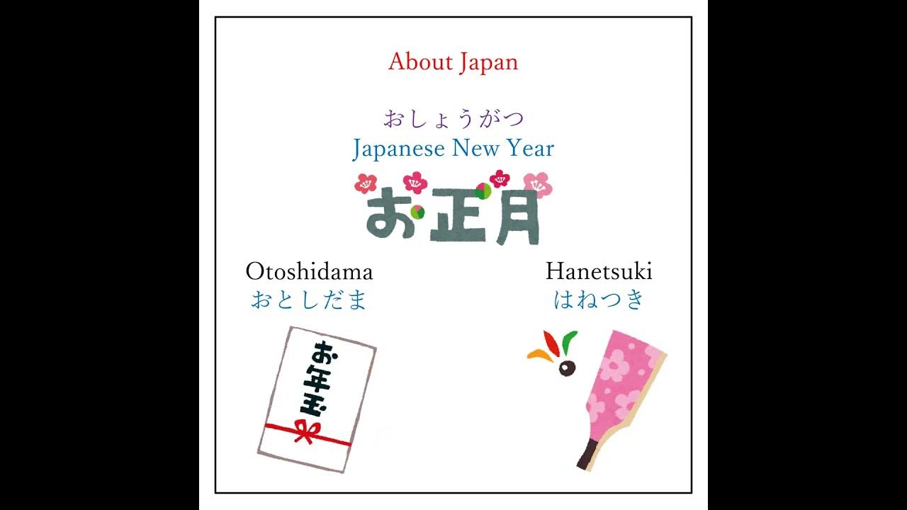 🎍 Japanese New Year (Oshogatsu) @yunigeskpglobal - YouTube