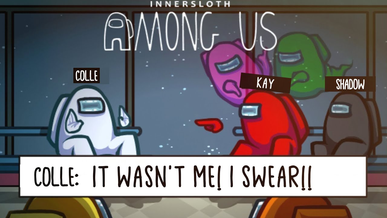 Blame it on the popcorn! Among us #2 - YouTube