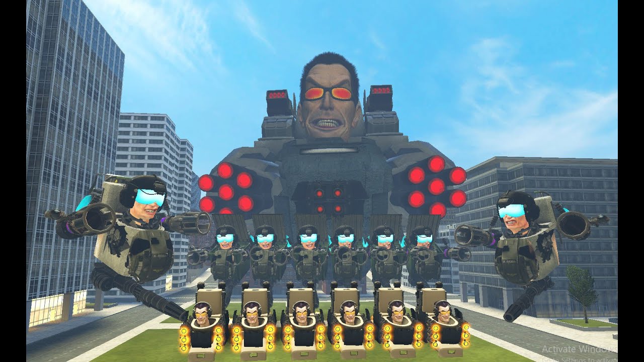 EVOLUTION OF NEW UPGRADED GMAN FUTURE AND NEW GUN UPGRADED In Garry's ...