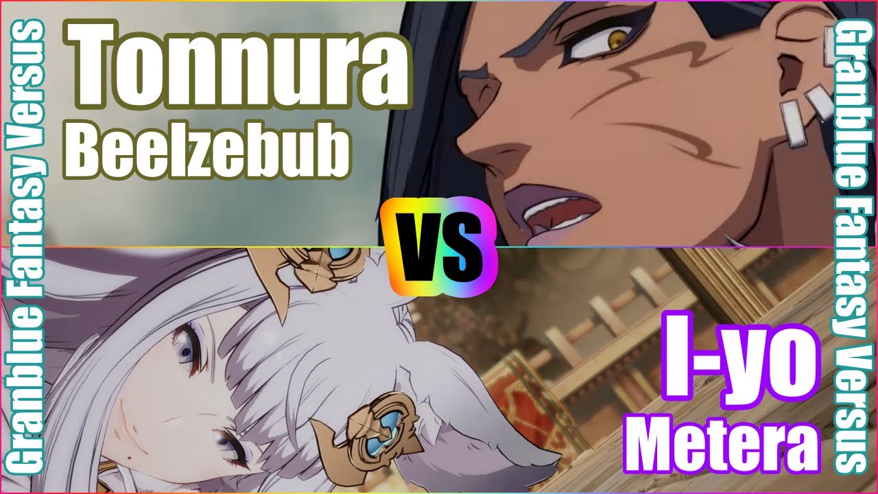 [GBVS] (4K) Granblue Fantasy Versus Rank match Tonnura (Beelzebub) vs I ...