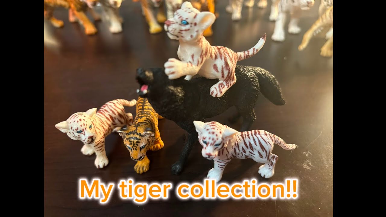 My tiger collection!! - YouTube