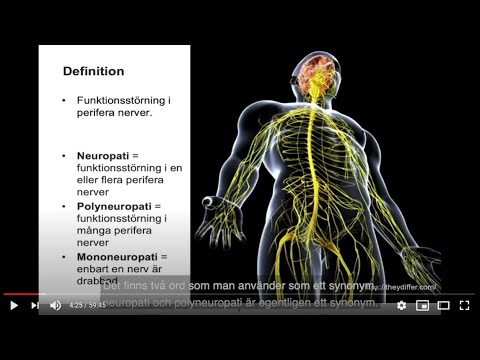 Om polyneuropati - föreläsning av Ivan Kmezic - ett textat webbinarium ...