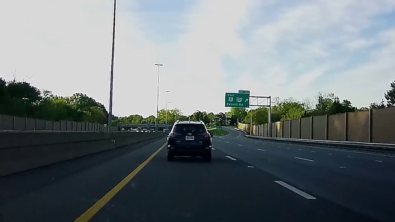 Van hits wall - YouTube