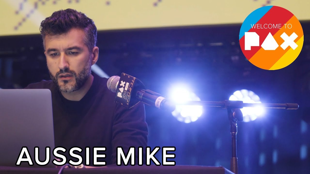 Aussie Mike - Welcome to PAX! [Aus 2018] - YouTube