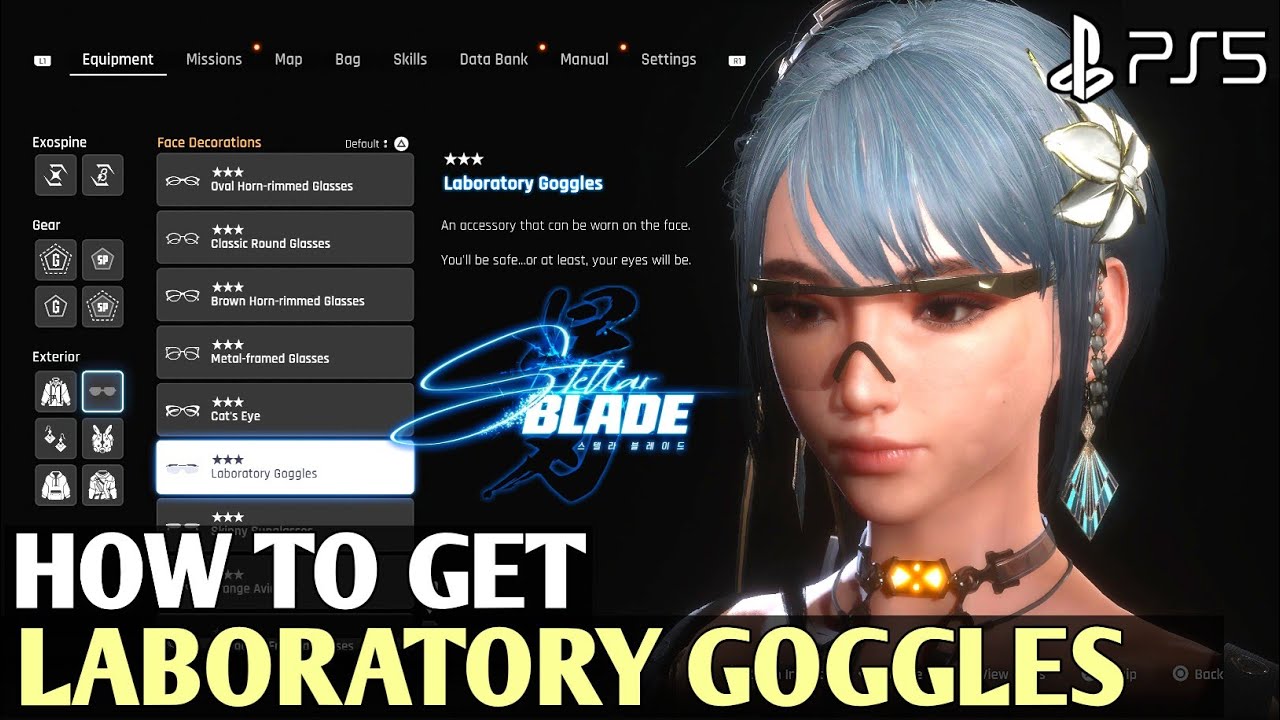 How to Get Laboratory Goggles STELLAR BLADE Laboratory Goggles Location ...