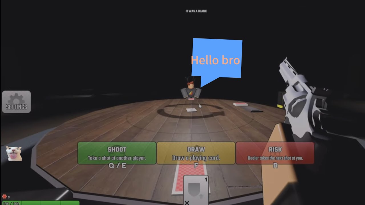 roblox russian roulette 💀 - YouTube