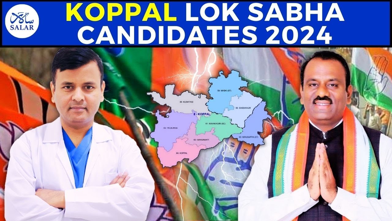 Koppal Lok Sabha Elections: BJP's Dr. Basavraj Kyavater vs INC's K. Rajashekar Hitnal #koppal ...