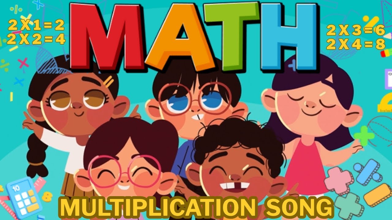 Multiplication Song | Table of 2 | Easy Math For Kids - YouTube