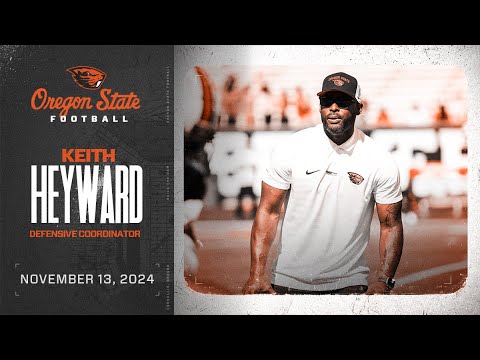 Oregon State Football Interview: Keith Heyward (11/13/24) - YouTube