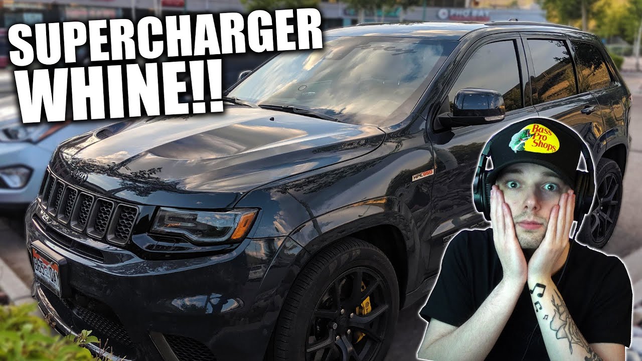 Jeep Trackhawks SOUND INSANE! (Supercharger Whine) - YouTube