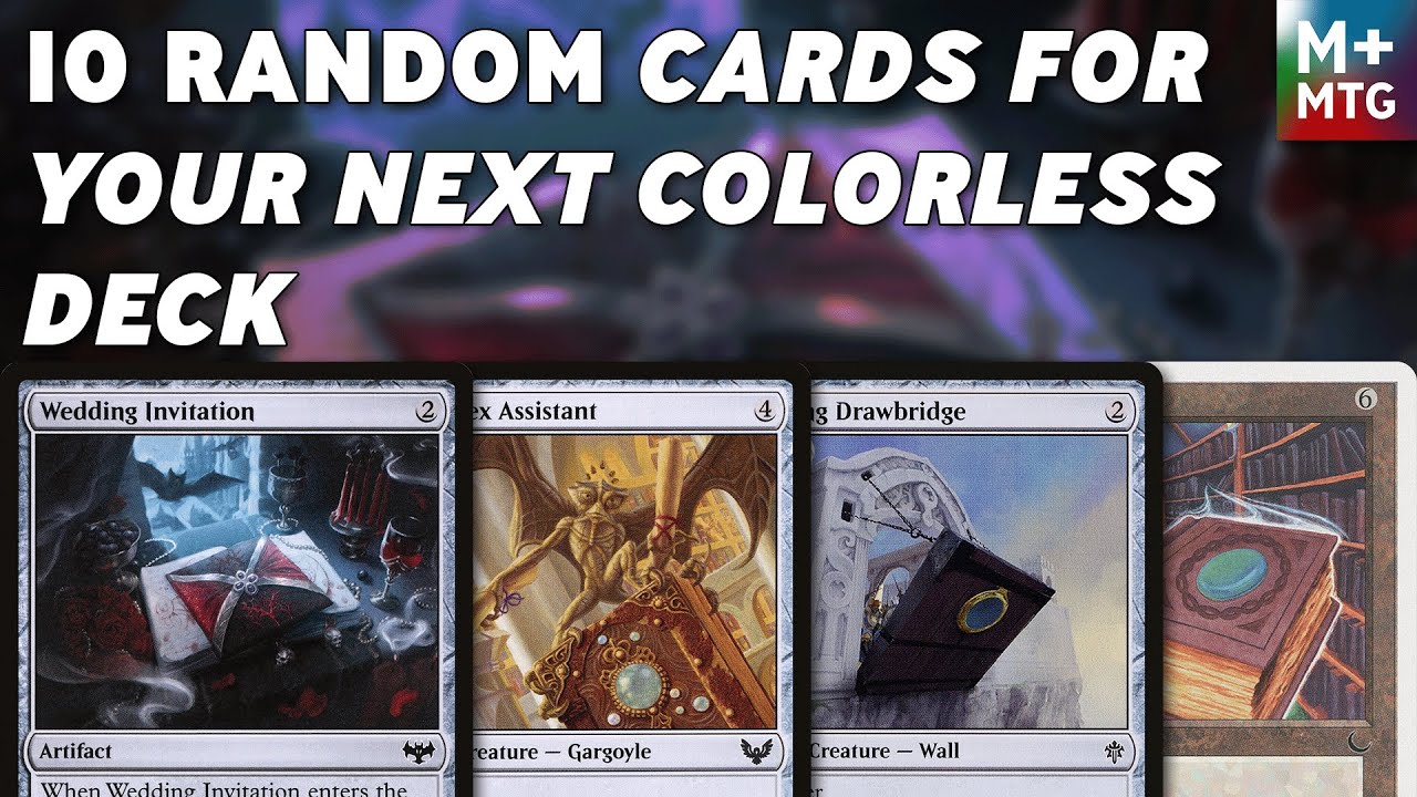 10 Random Colorless Cards for Your Next Deck - YouTube