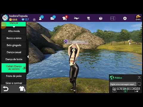 DANÇANDO- MC FIOTE:BUM BUM TAM TAM(Avakin Life)