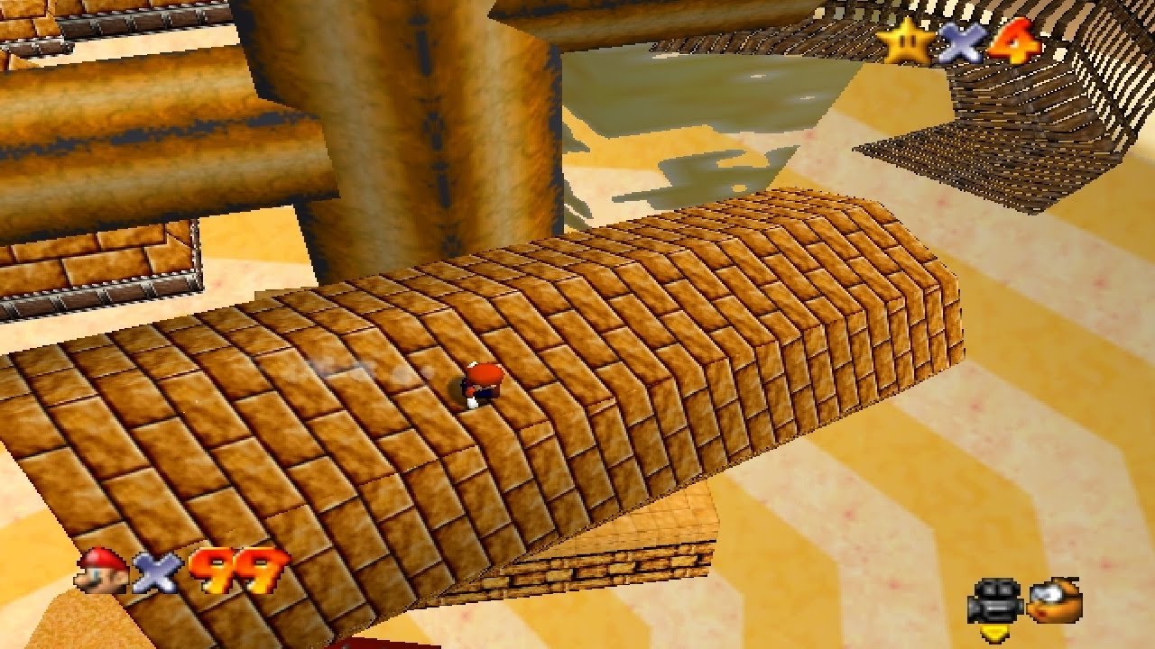 SM64 Shifting Sand Slide - YouTube