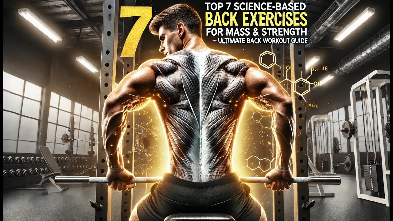 Top 7 Science-Based Back Exercises for Mass & Strength | Ultimate Back ...
