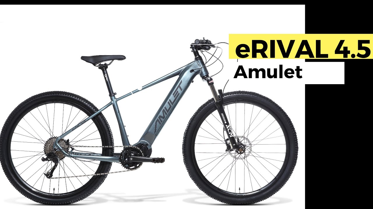Ebike Amulet eRival 4.5 📍 motor bosh, batéria samsung 720Wh, SR suntour ...