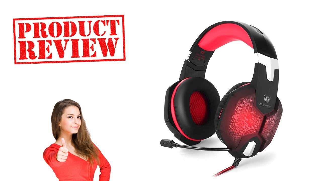 EasySMX G1000 Color-Changing Gaming Headset - Unboxing & Review - YouTube