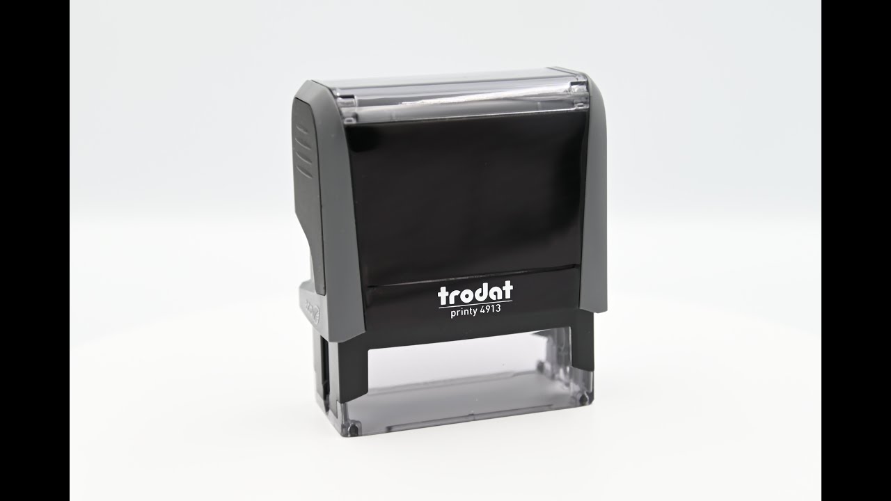 Trodat / Ideal 4913 - YouTube