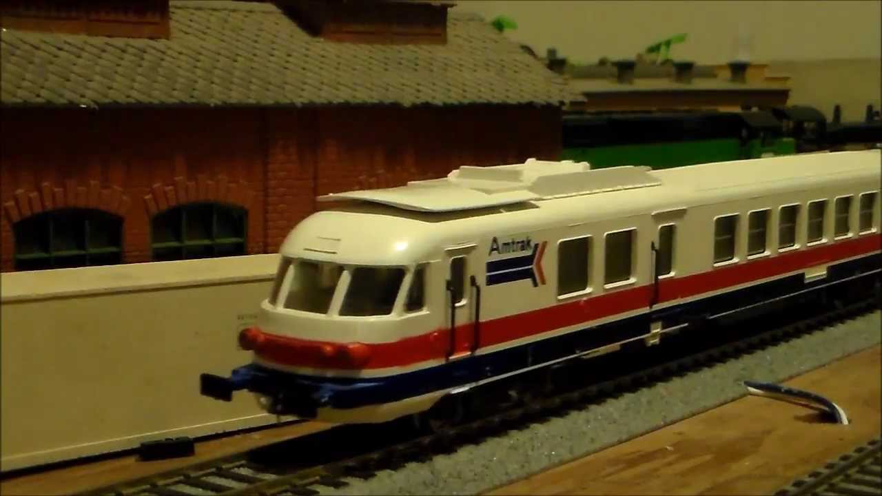 Amtrak RTG Turboliners - YouTube