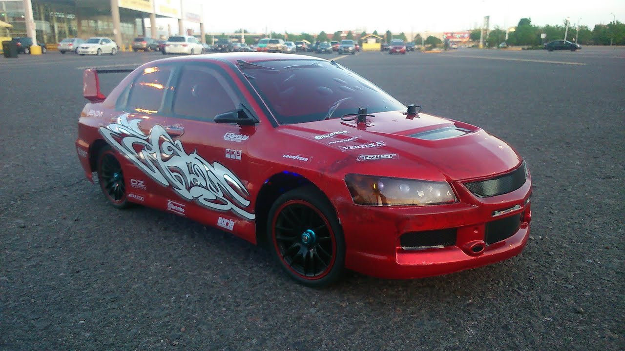 Introduction To My New Mitsubishi Lancer Evolution IX Tamiya R/C - YouTube