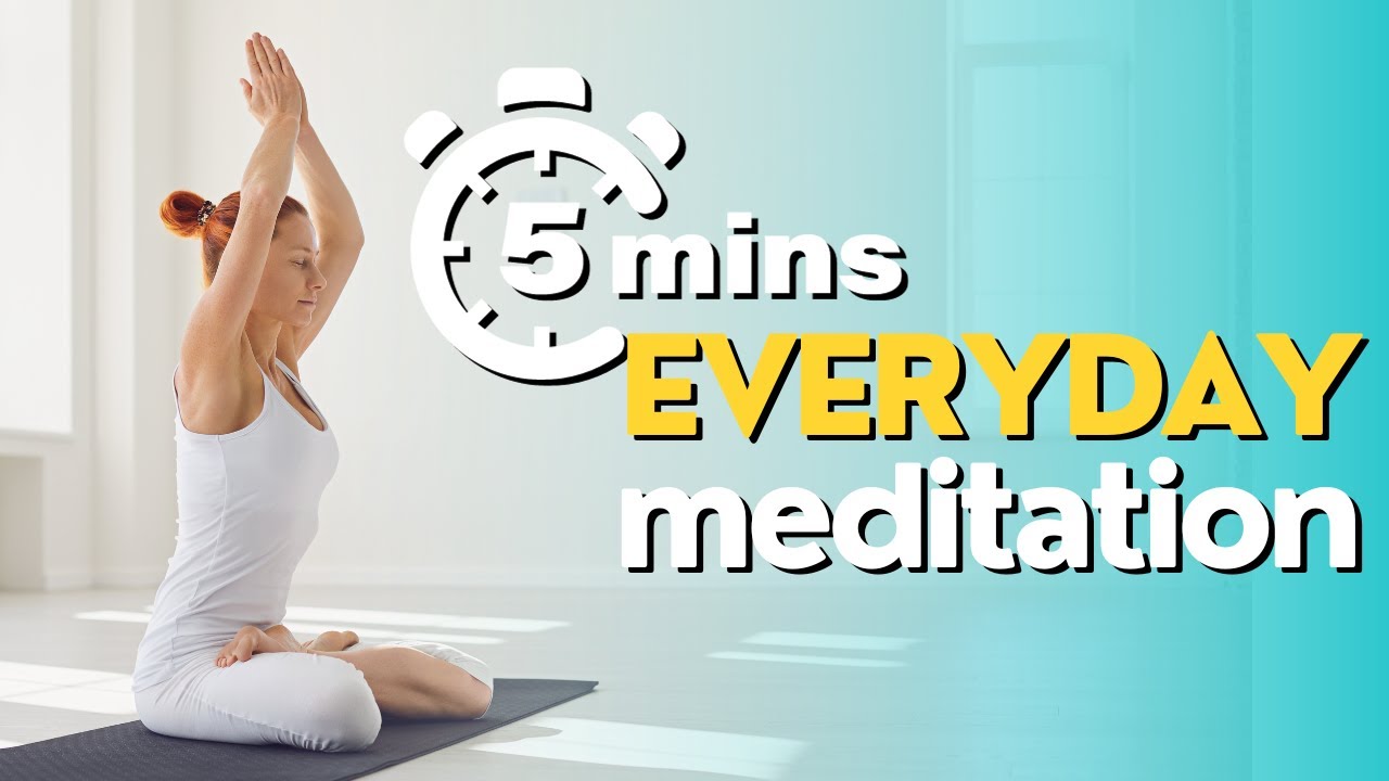 5-Minute Guided Mindfulness Meditation - YouTube