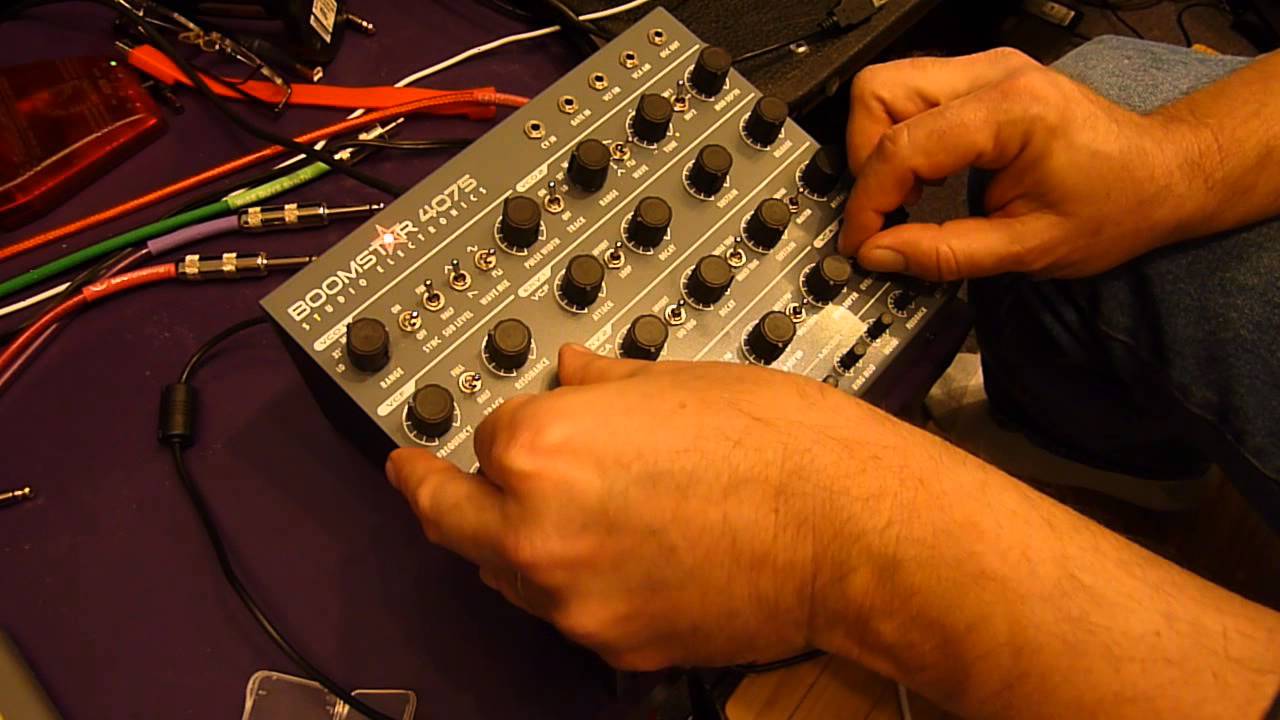 Drummed Up Basses - Studio Electronics Boomstar 4075 Drums and Basses ...