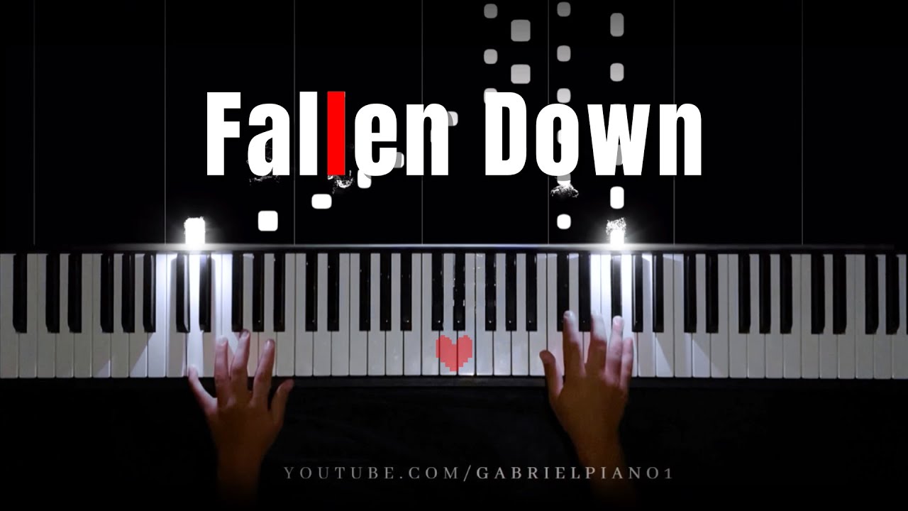 Undertale - Fallen Down (Piano Cover) - YouTube